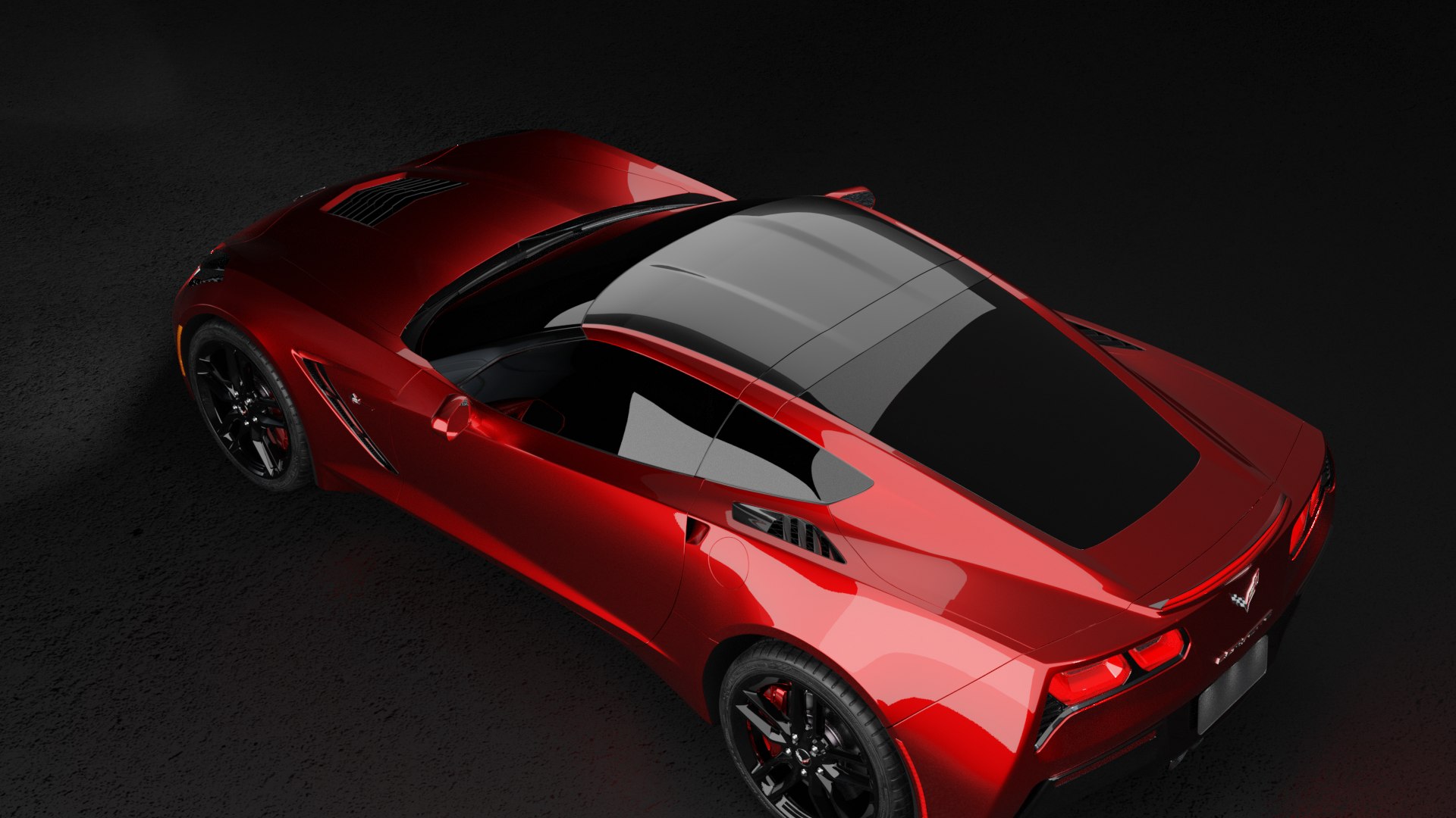 Chevrolet Corvette Stingray C7 3D Model - TurboSquid 1473539