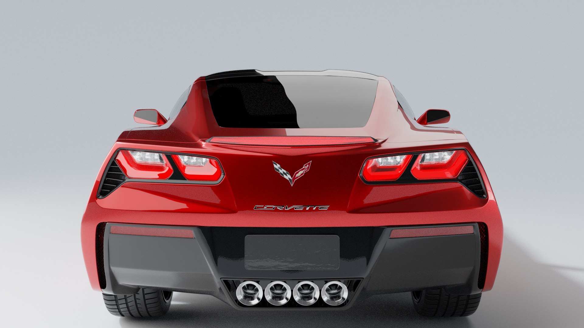 Chevrolet Corvette Stingray C7 3D Model - TurboSquid 1473539