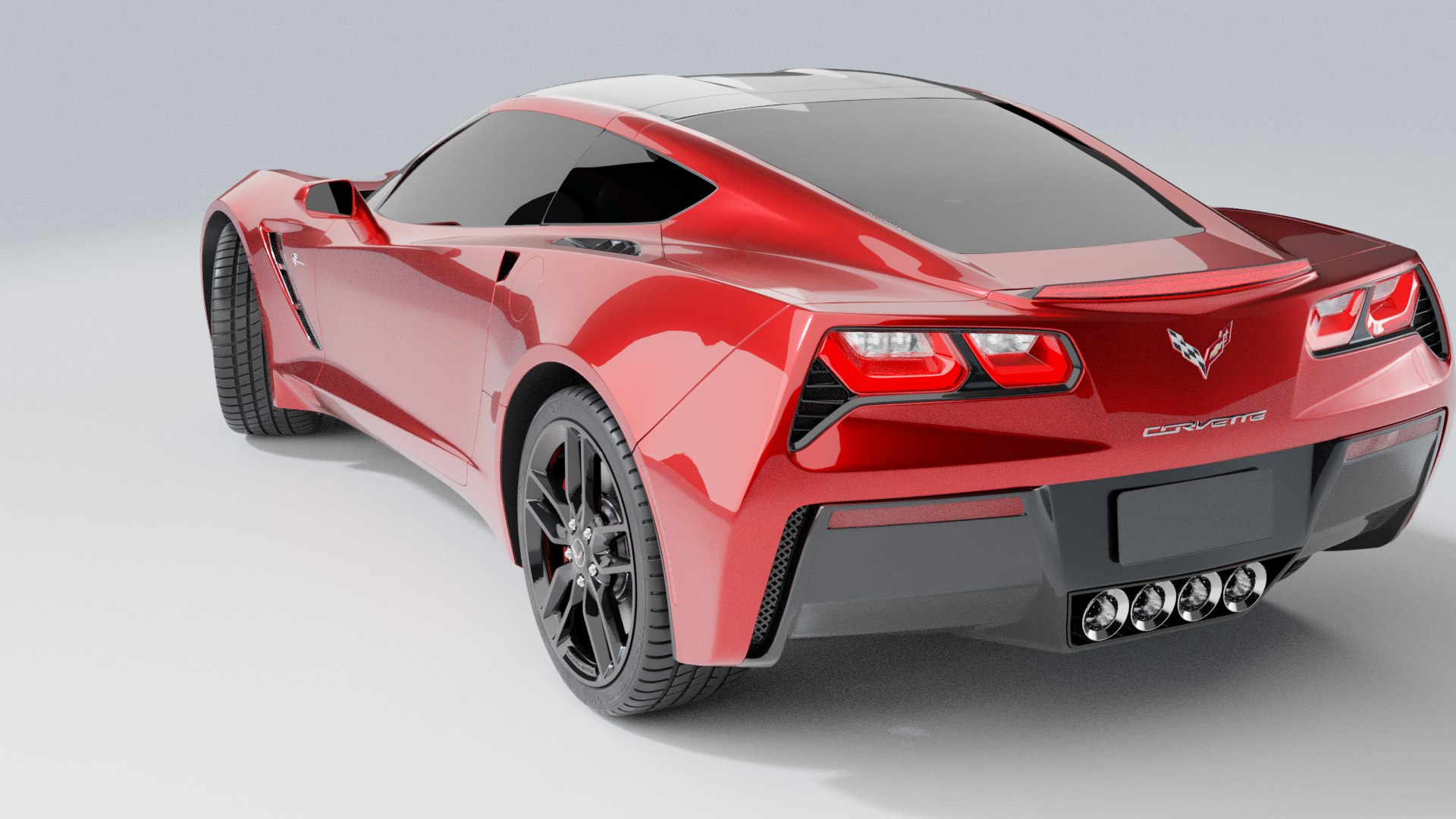Chevrolet Corvette Stingray C7 3D Model - TurboSquid 1473539