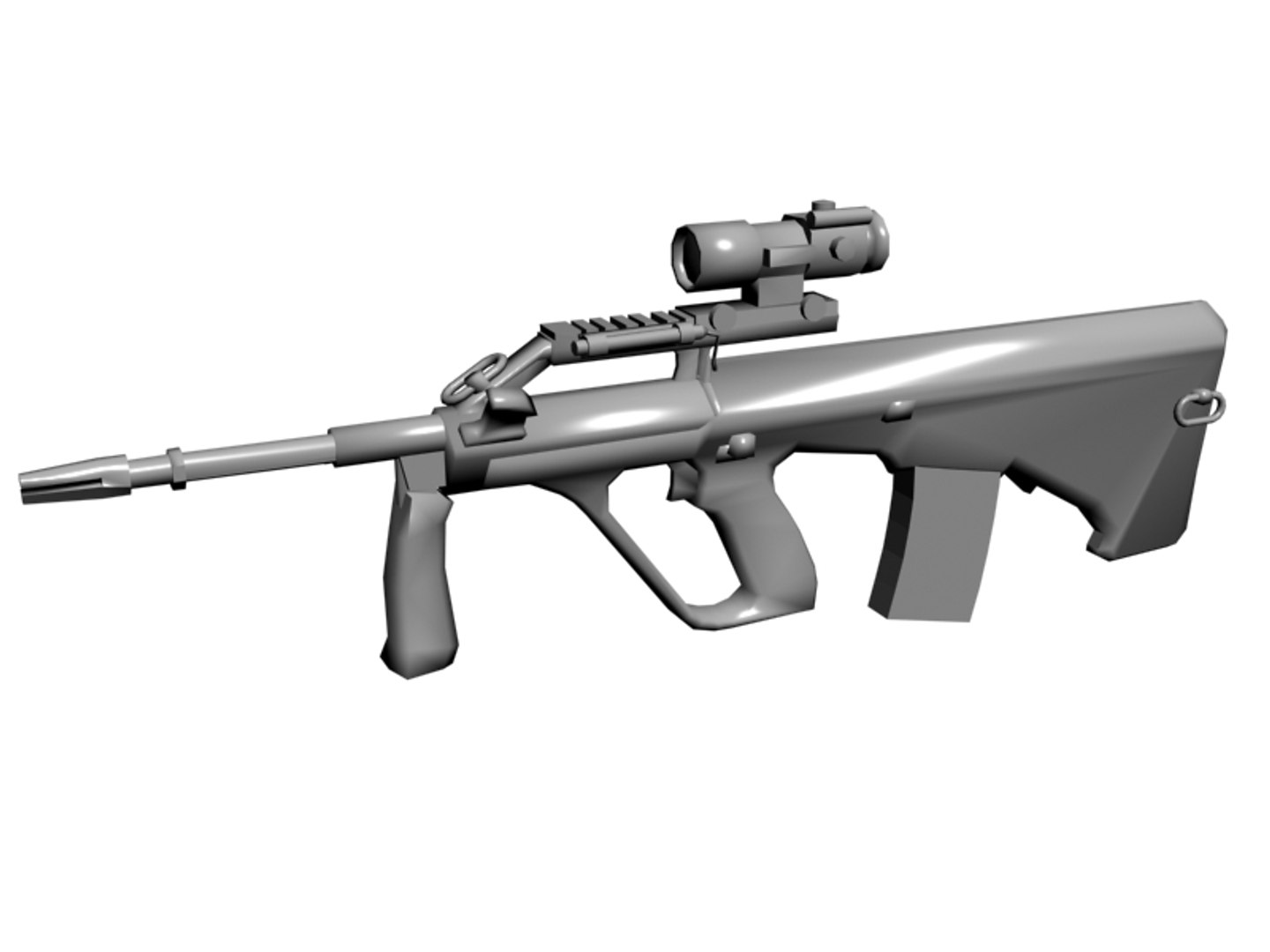 3ds Steyr Aug Rifle