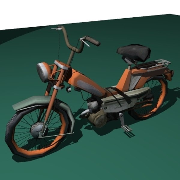 3d bike motorbike model
