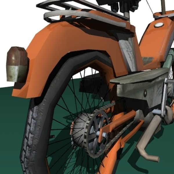 3d bike motorbike model