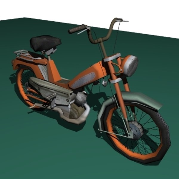 3d bike motorbike model