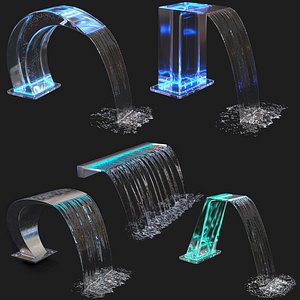 Home Waterfall 3D Models for Download | TurboSquid