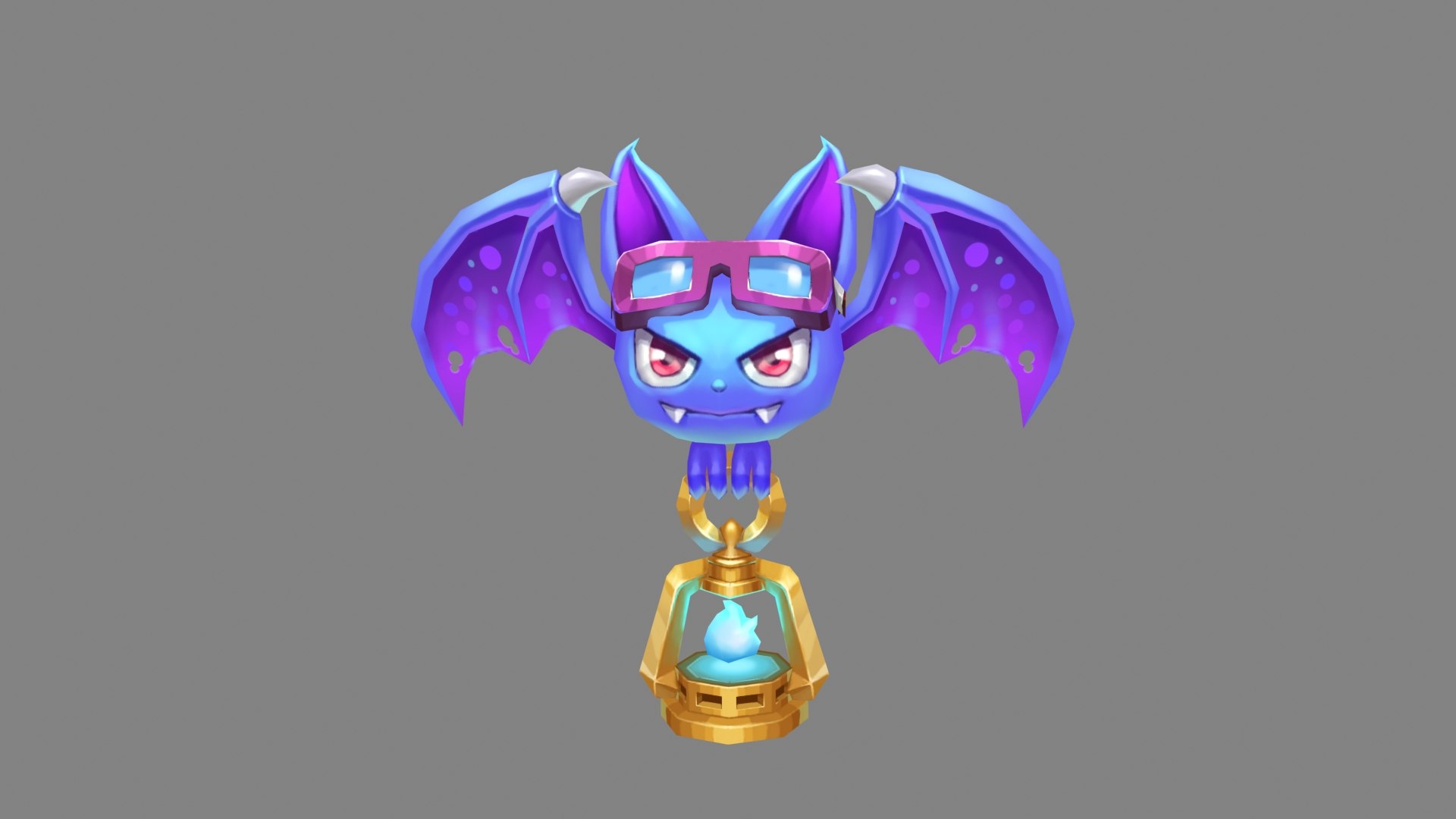 Cartoon Vampire Bat Devil 3D Model - TurboSquid 2266912