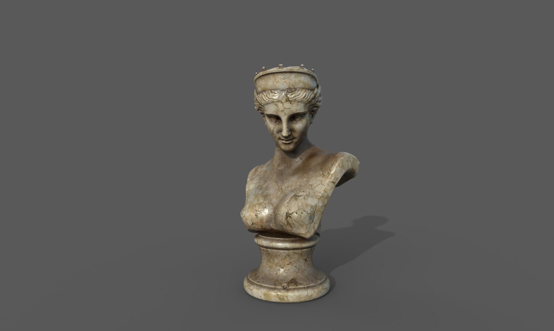 Bust Of The Venus De Capua 3D - TurboSquid 1825710