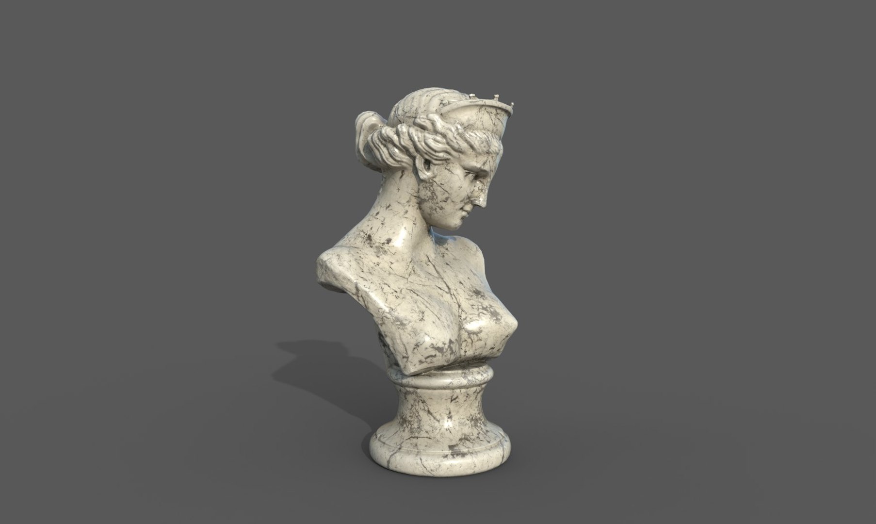 Bust of the Venus de Capua 3D - TurboSquid 1825710