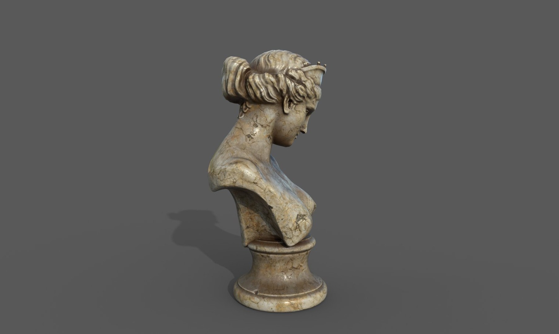 Bust Of The Venus De Capua 3D - TurboSquid 1825710