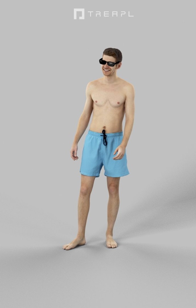 3D Character Look - TurboSquid 1420456