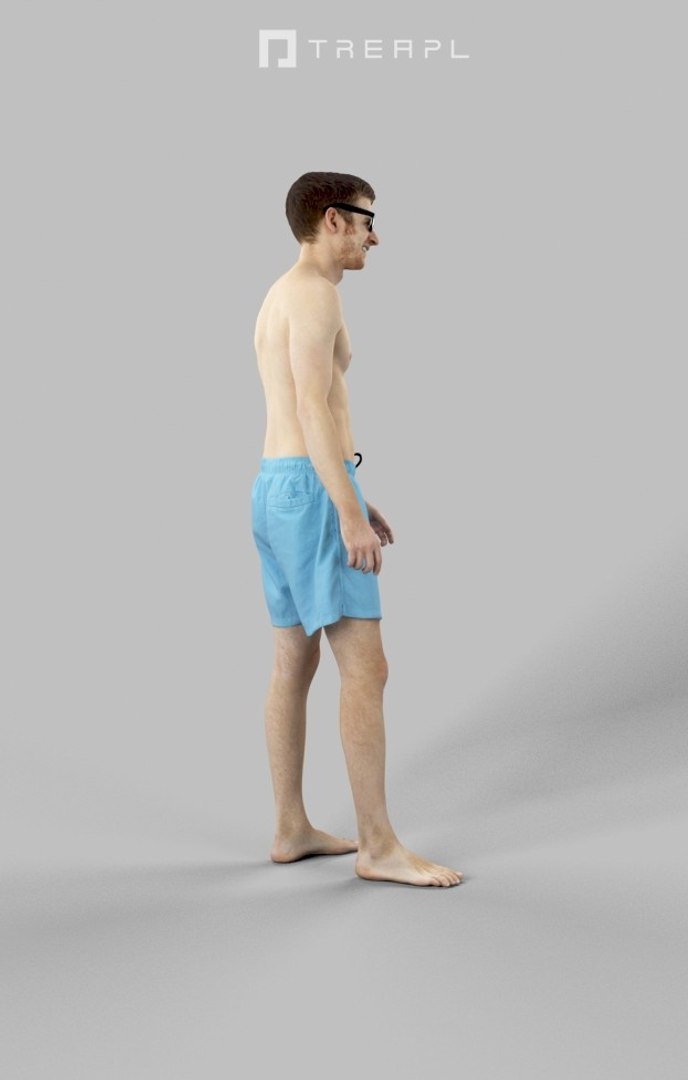 3D Character Look - TurboSquid 1420456