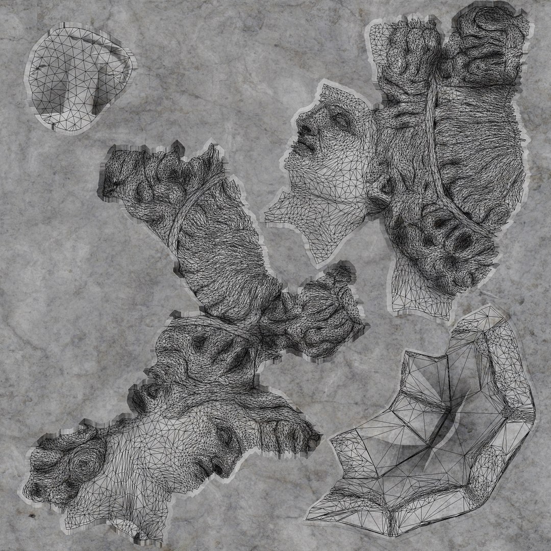 3d Decorative Sculpture Apollo Pedestal Model