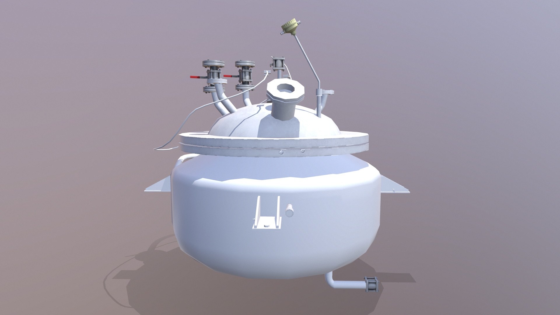 Stainless Steel Vessel 3D - TurboSquid 2288871