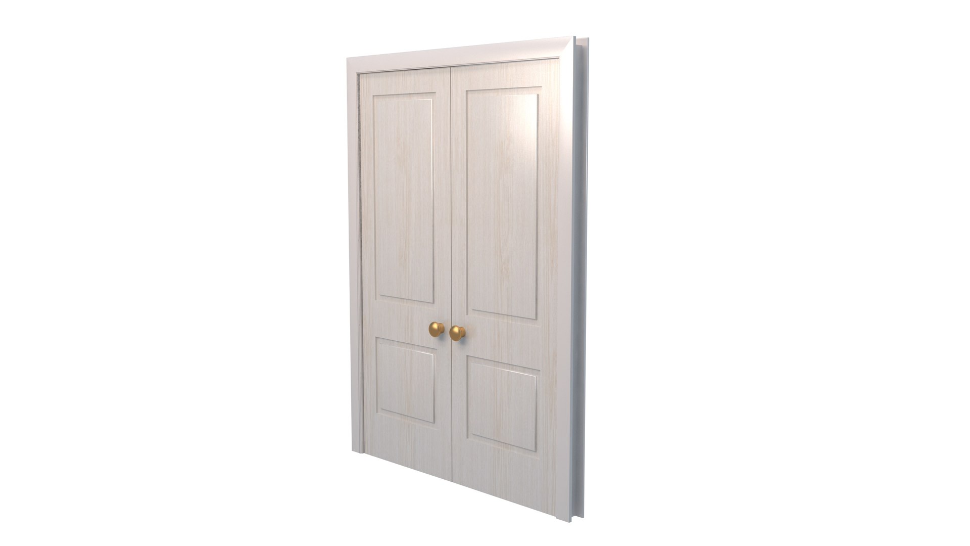 White Iinterior Door 3D - TurboSquid 2035608