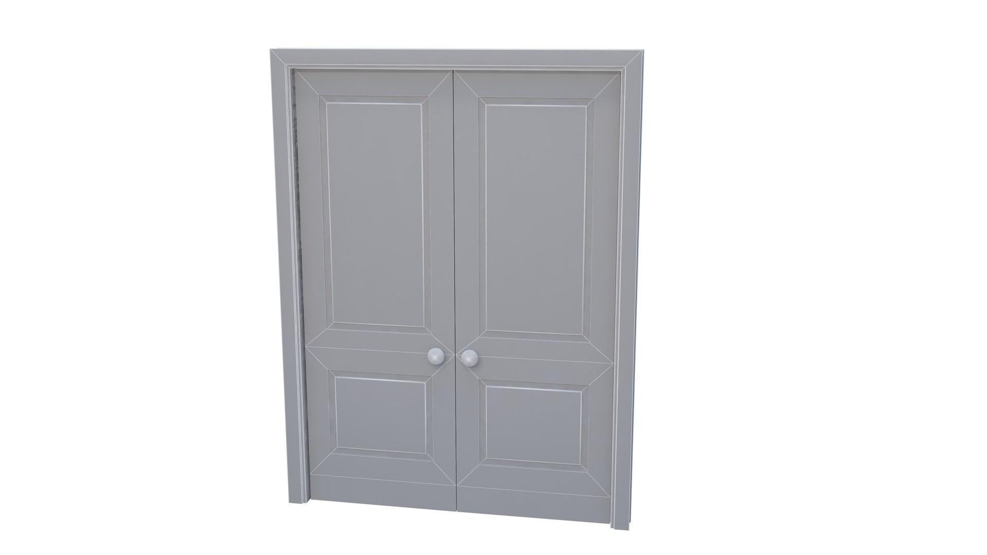 White Iinterior Door 3D - TurboSquid 2035608