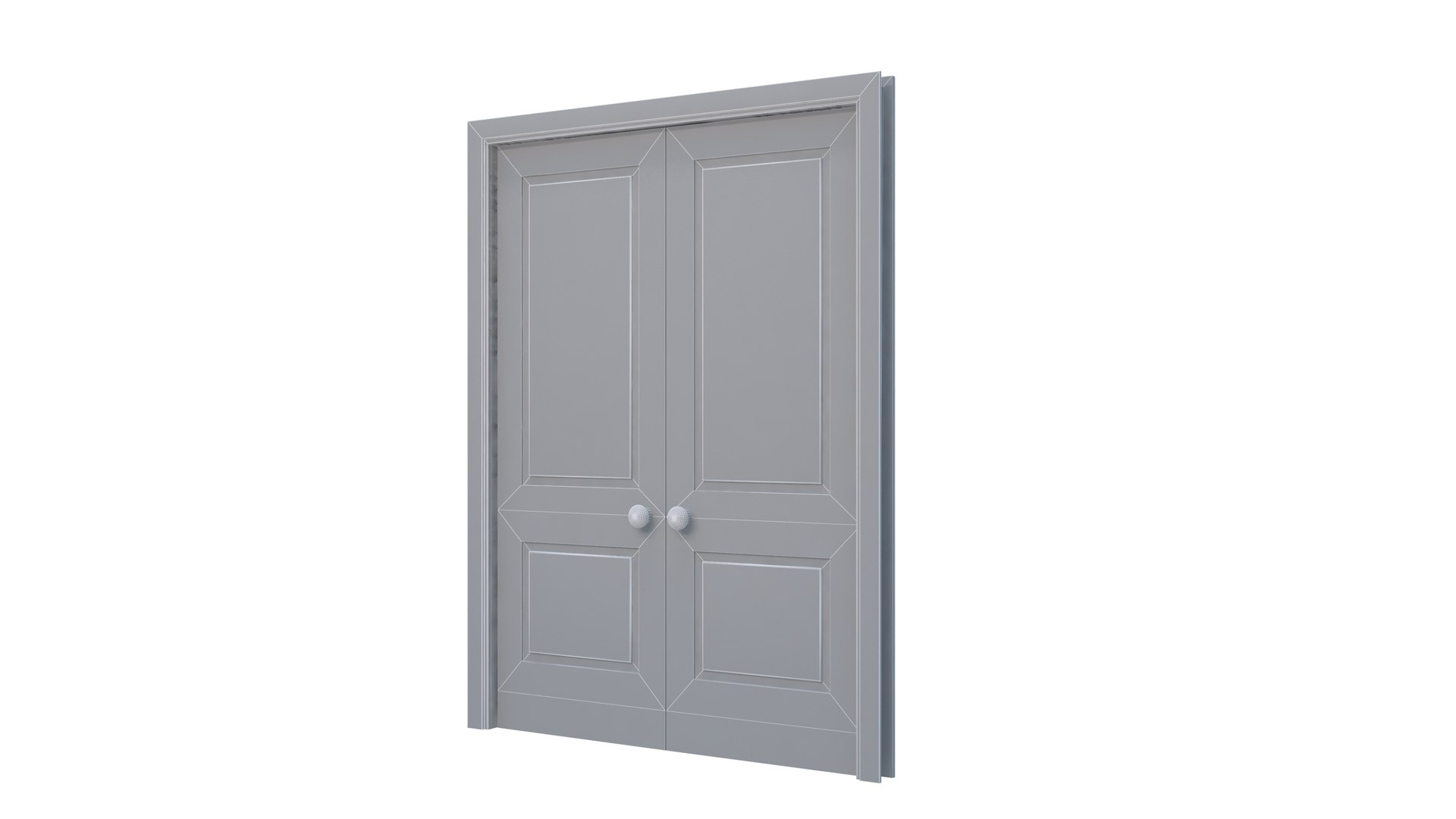 White Iinterior Door 3D - TurboSquid 2035608