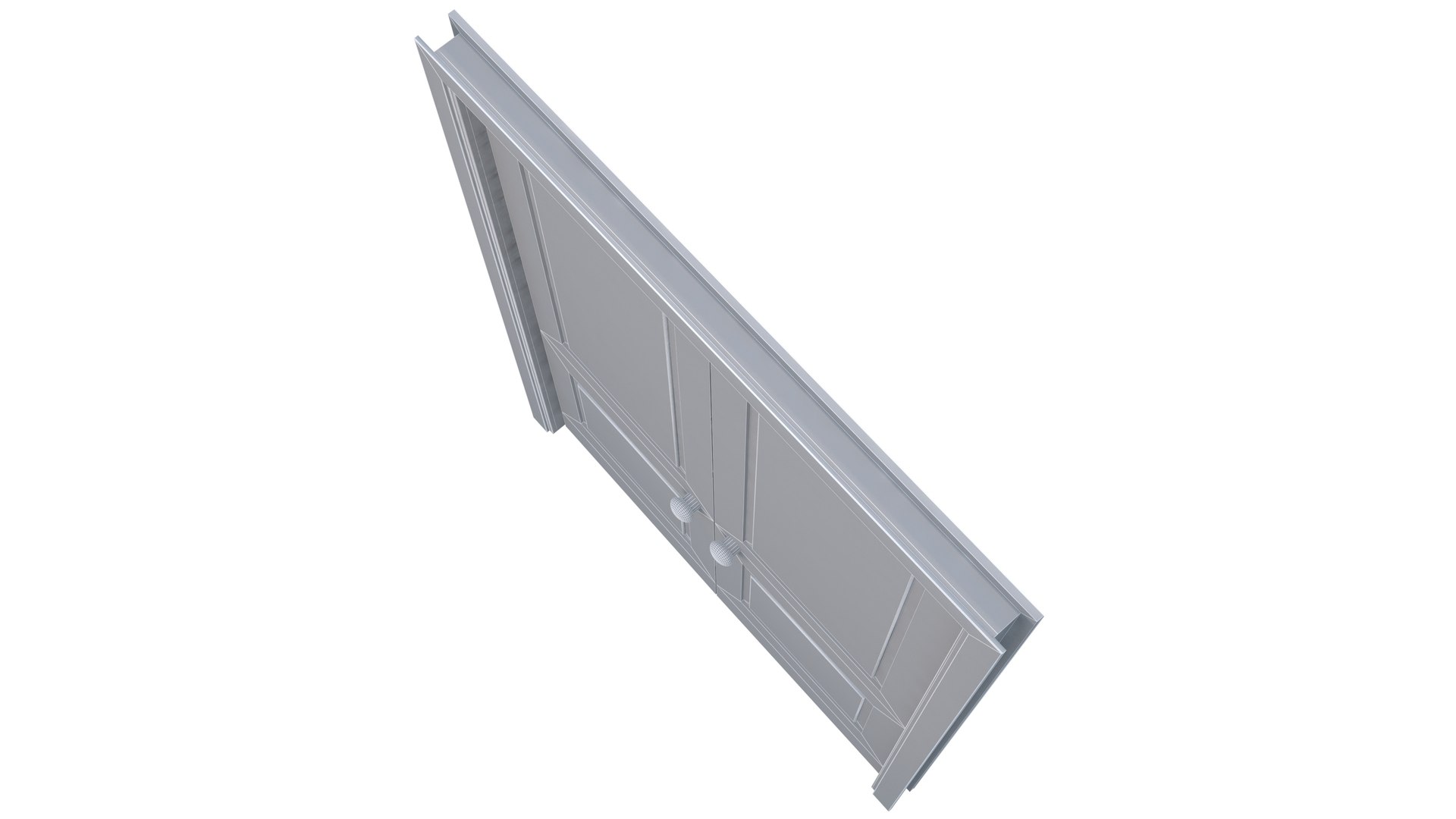 White Iinterior Door 3D - TurboSquid 2035608