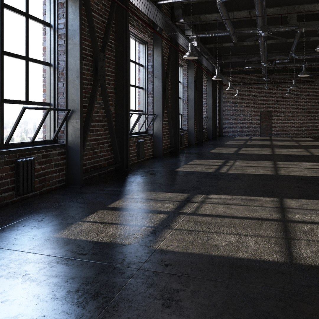 3D Model Loft Interior 3 - TurboSquid 2014133