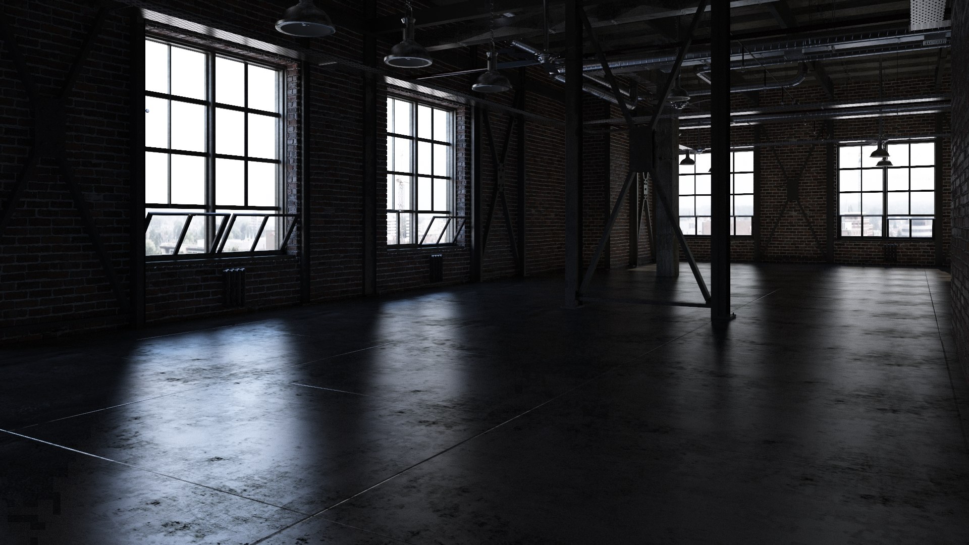 3D Model Loft Interior 3 - TurboSquid 2014133