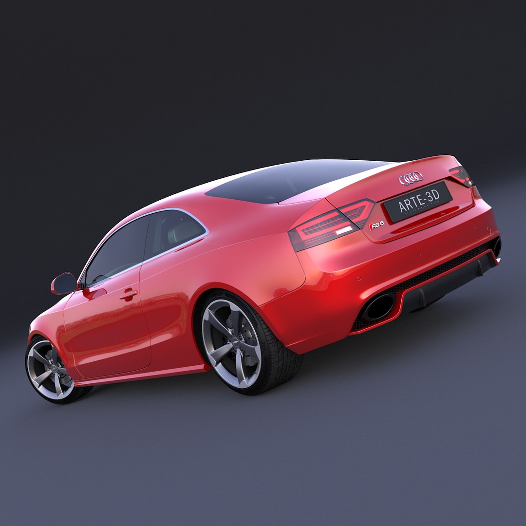 3d model of 2013 audi rs5