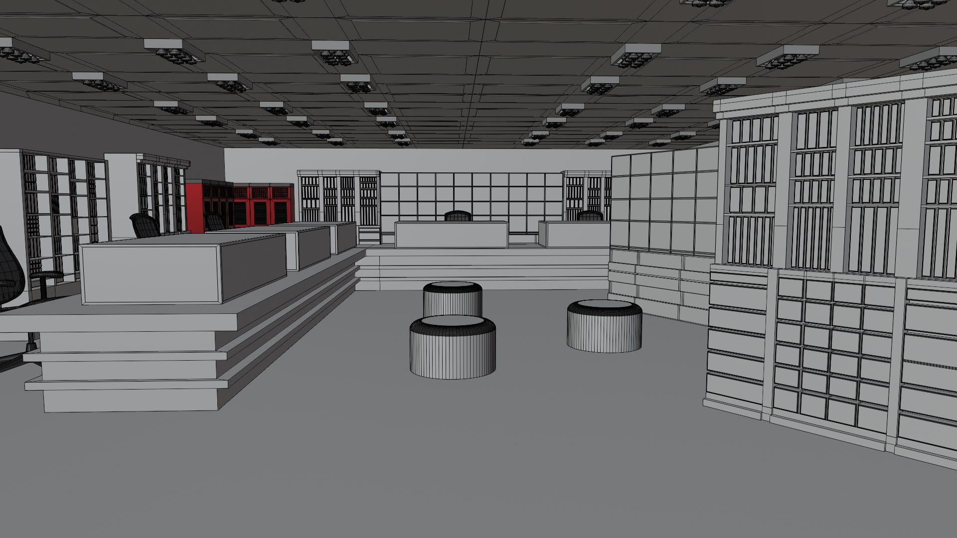 3D Model Pharmacy Interior - TurboSquid 2179698