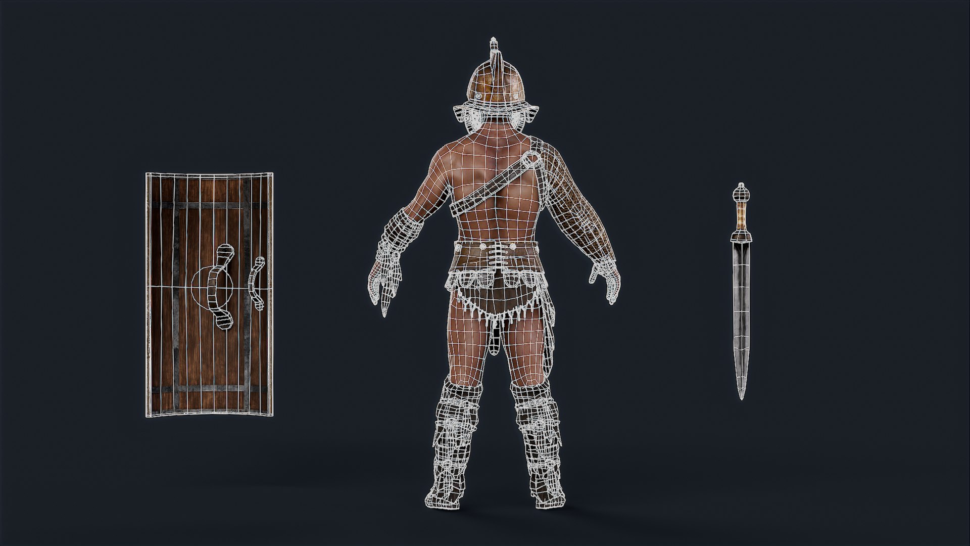 Murmillo 3D Model - TurboSquid 2219053