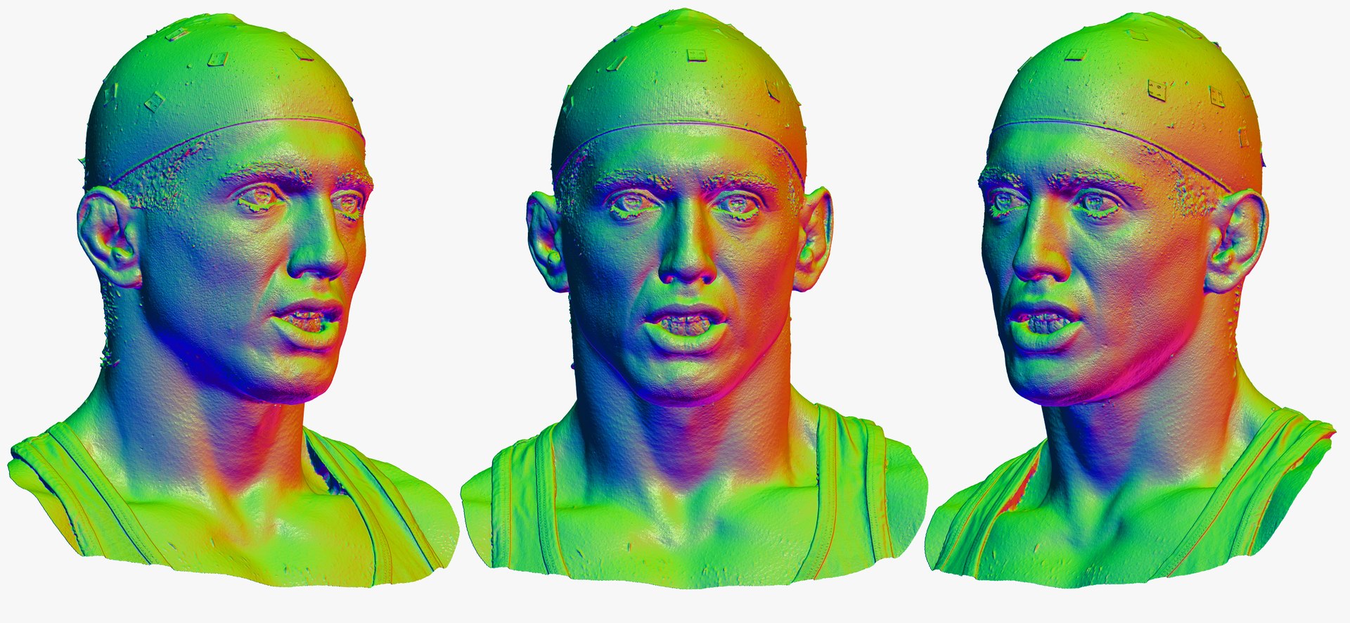 3D mike human head pose model - TurboSquid 1592774