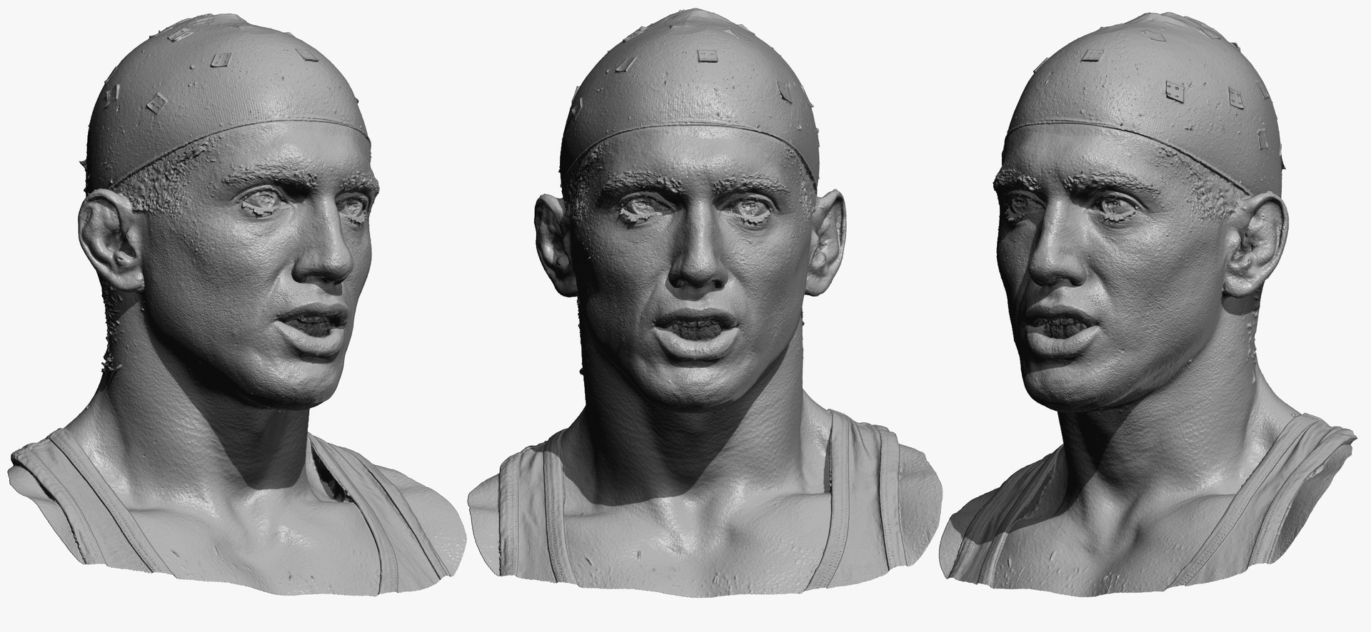 3D mike human head pose model - TurboSquid 1592774
