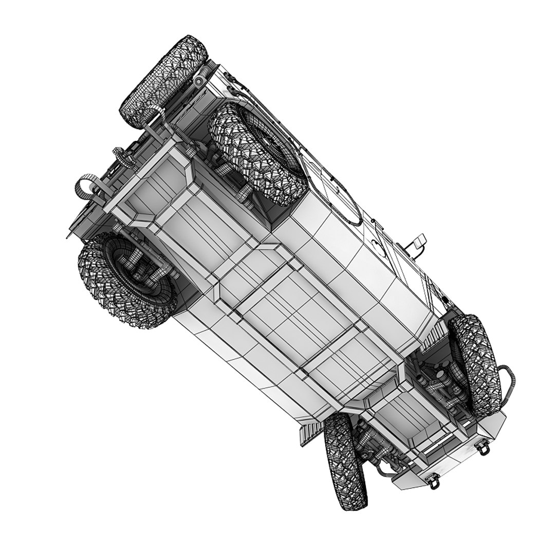 3D Gaz Tigr Model - TurboSquid 1441894