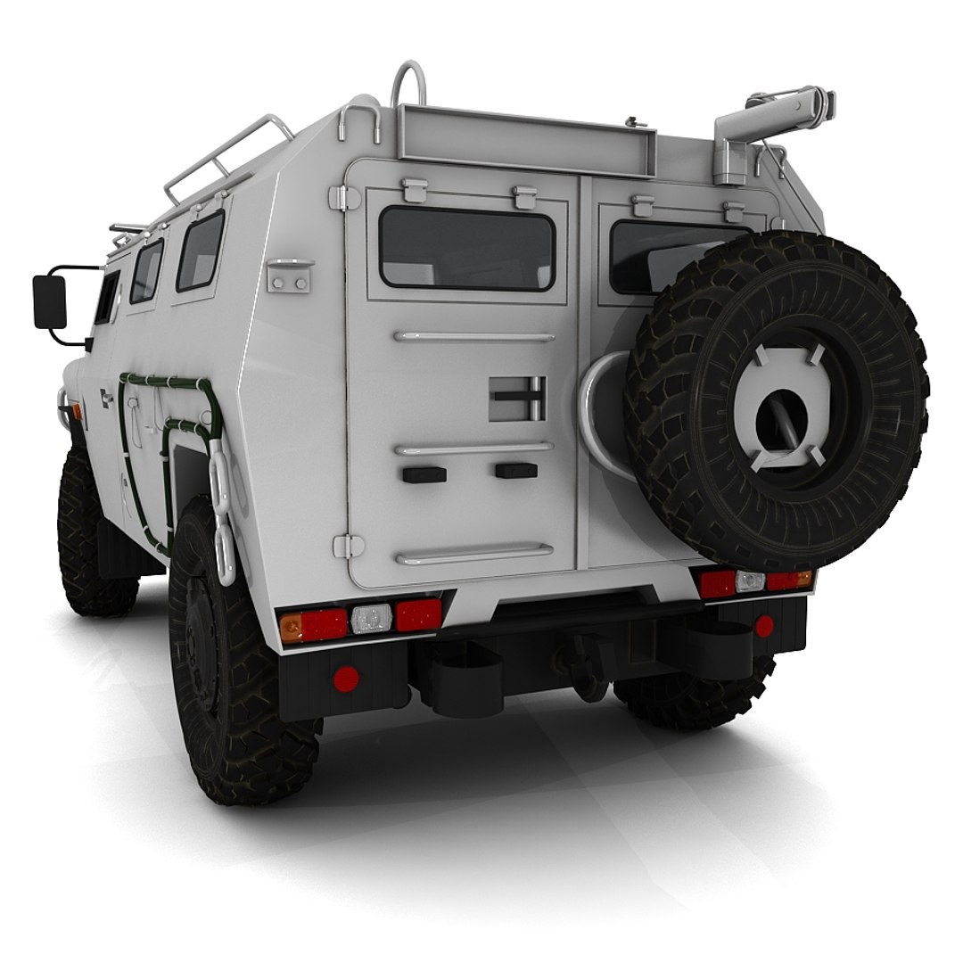 3D Gaz Tigr Model - TurboSquid 1441894