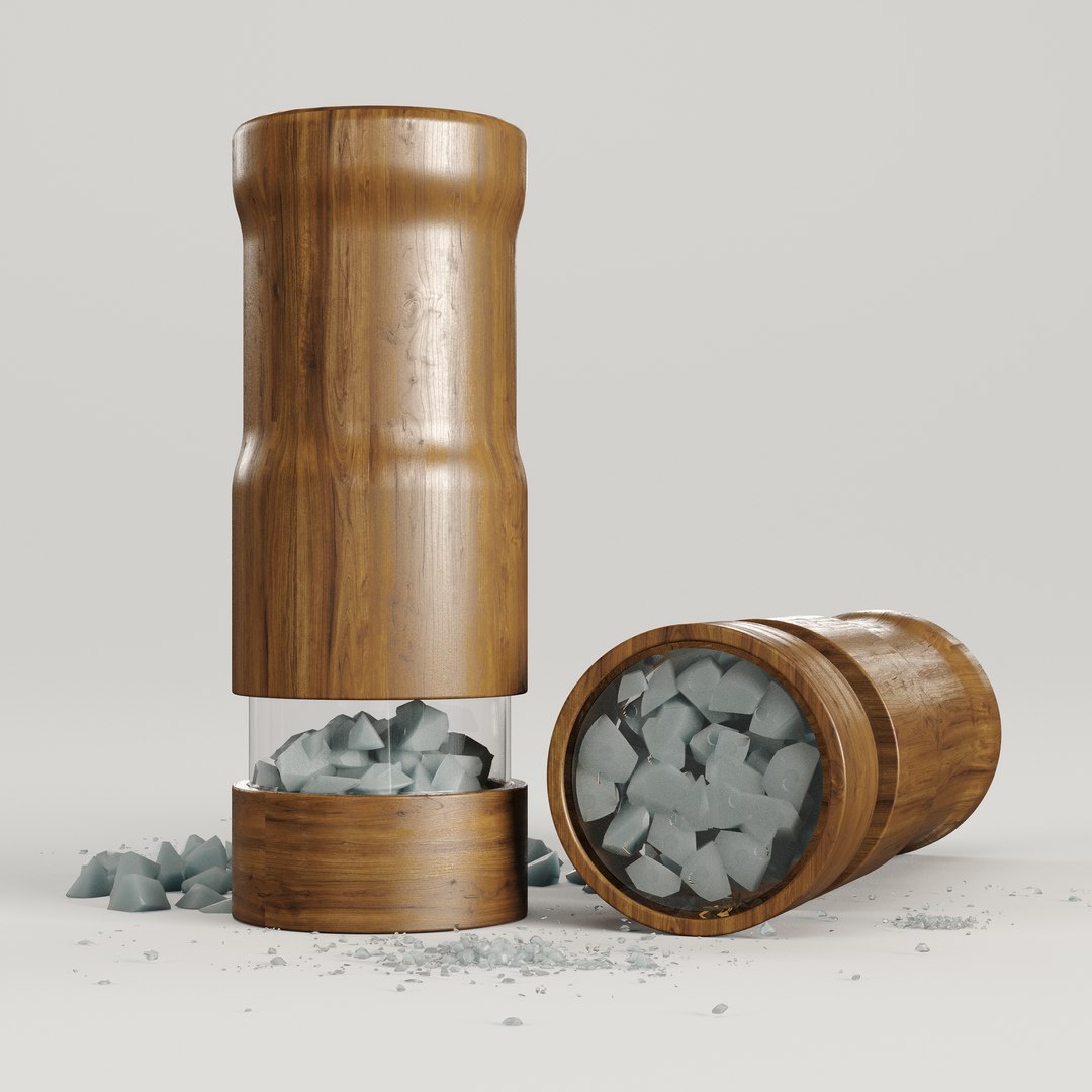 Wooden Salt Shaker 3D Model - TurboSquid 1878591