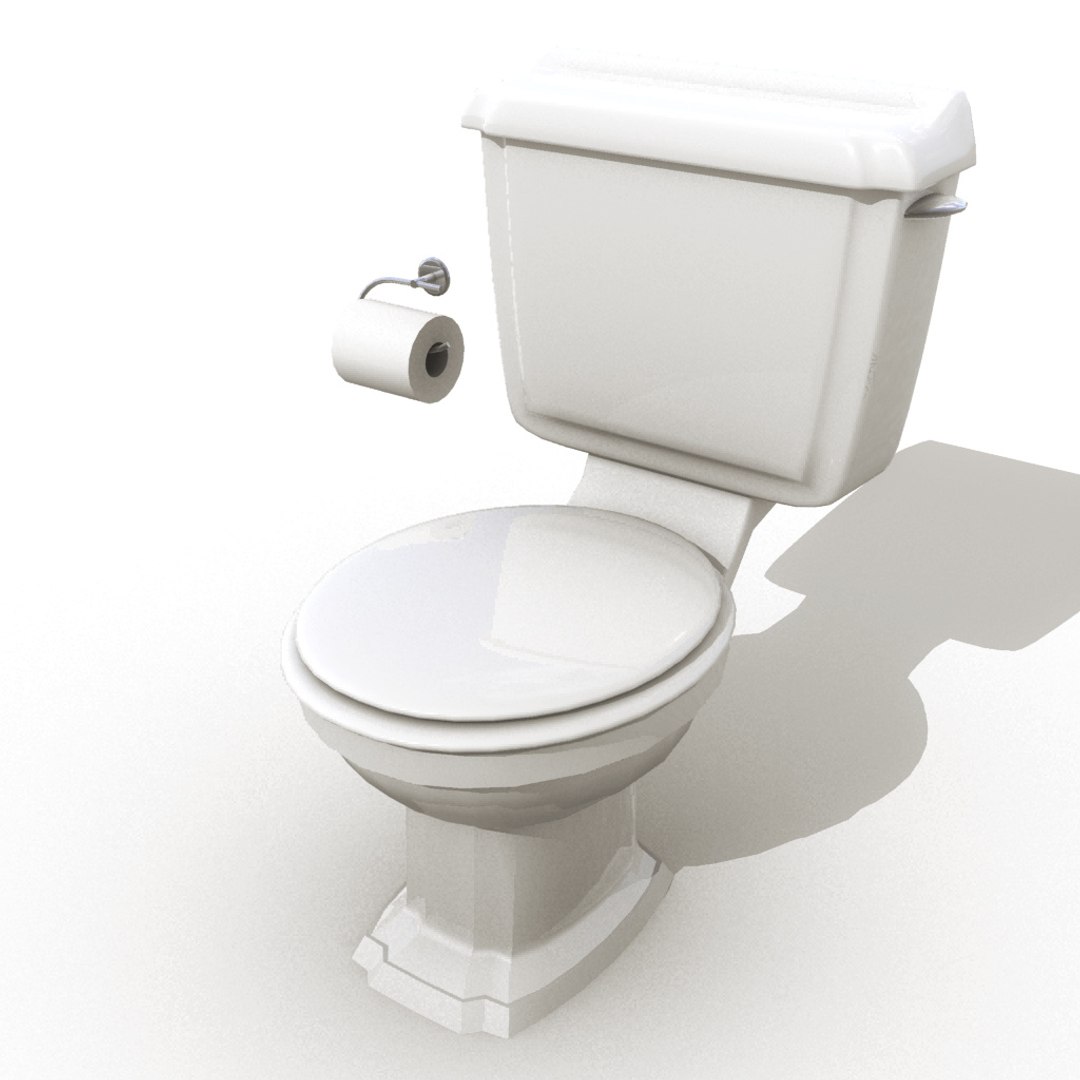 Toilet 3d Model