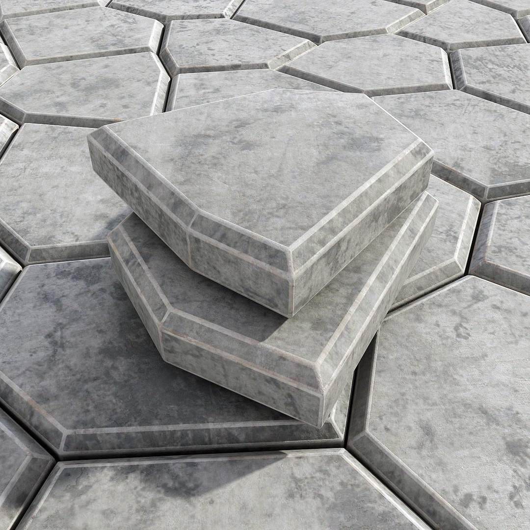 3D Tiled Model - TurboSquid 1481198