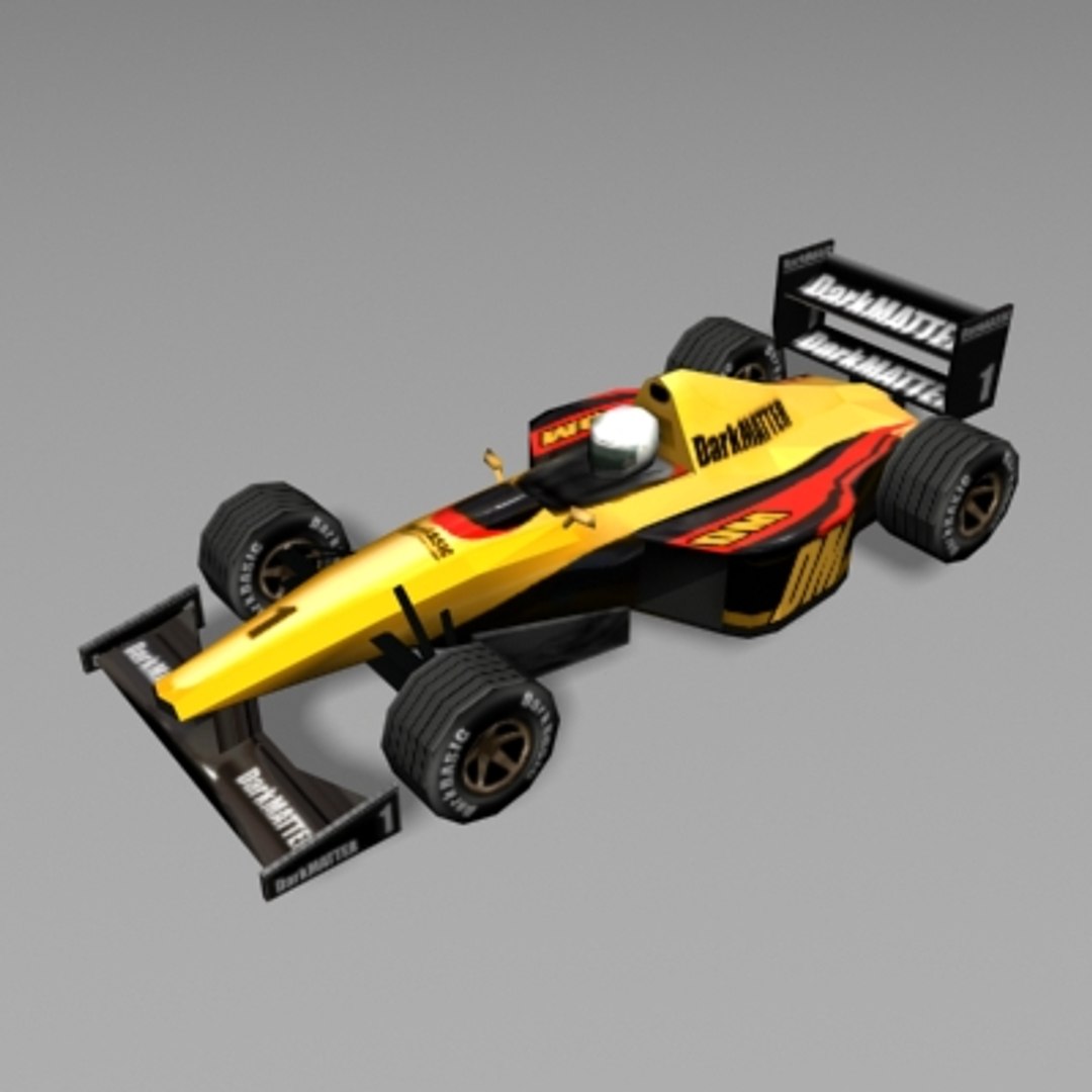F1 Car 3d Model