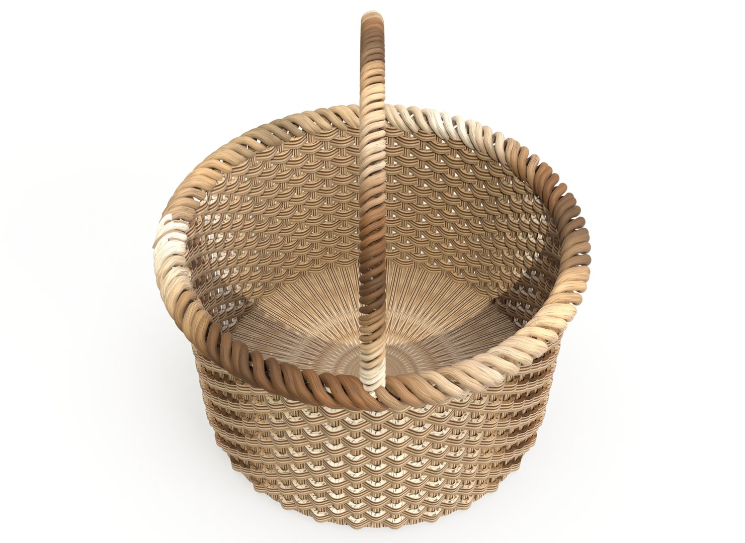 Basket Model - TurboSquid 1782952