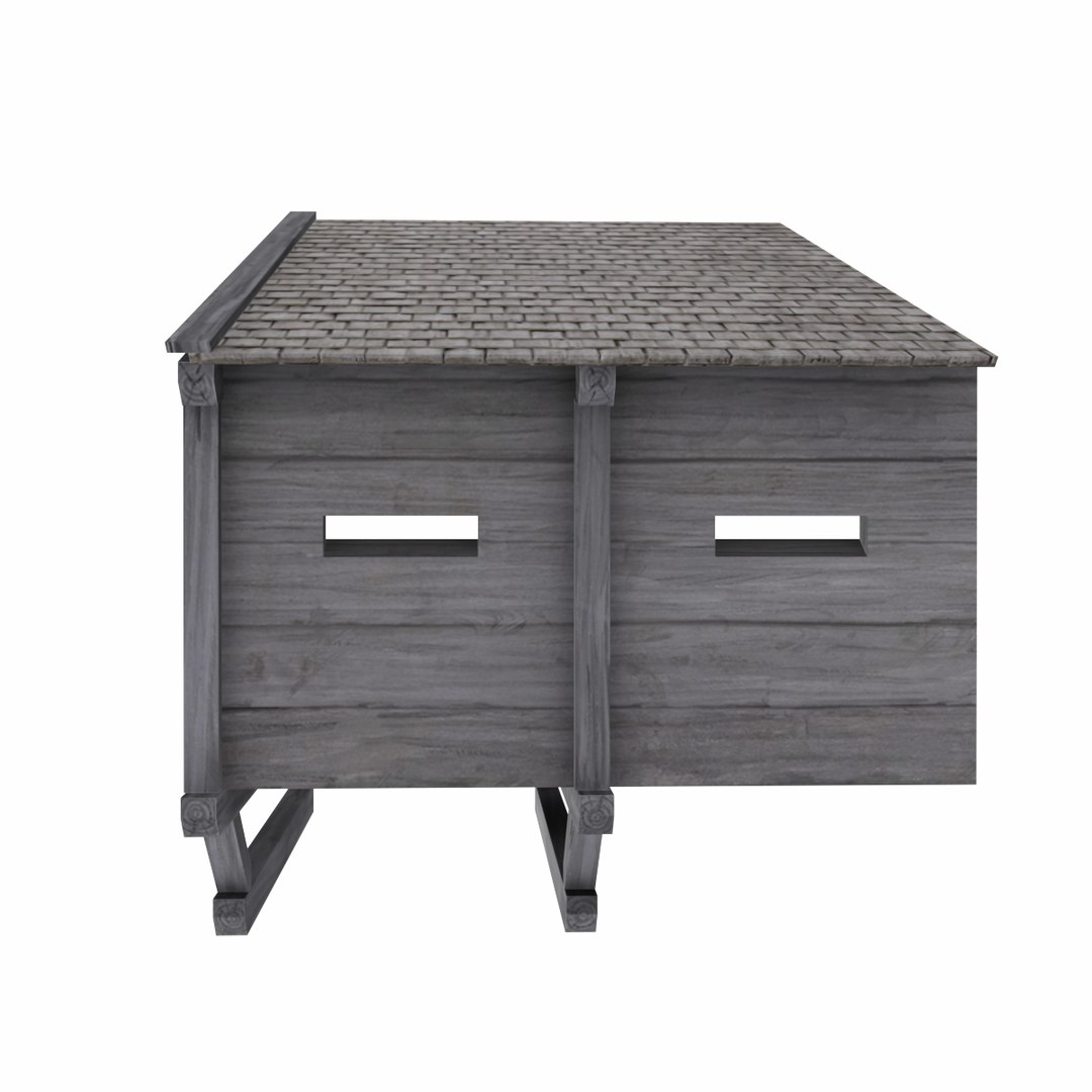 Hoarding Section 3d Obj