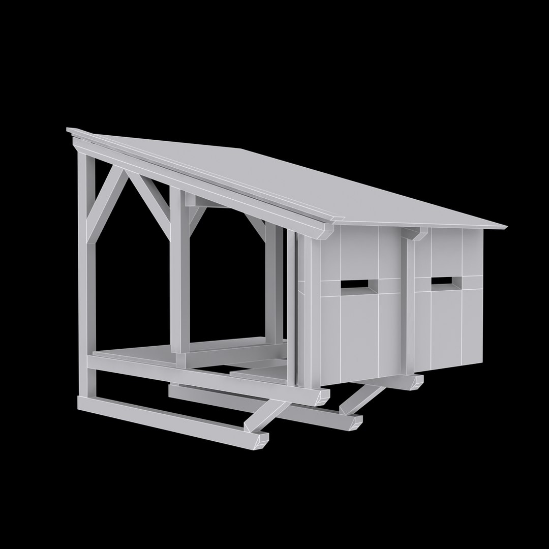 Hoarding Section 3d Obj