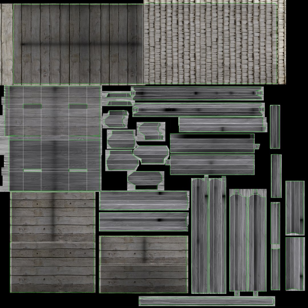 Hoarding Section 3d Obj