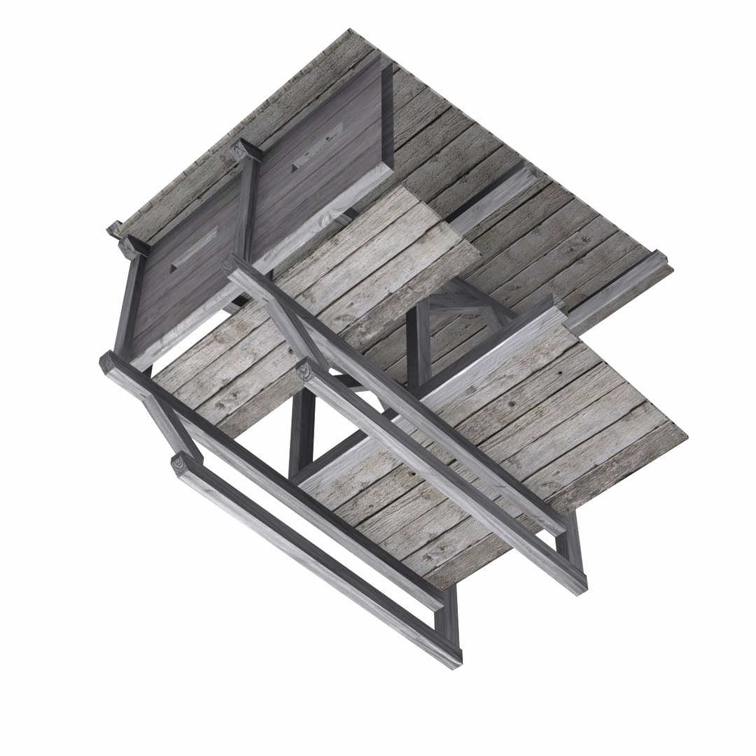 Hoarding Section 3d Obj