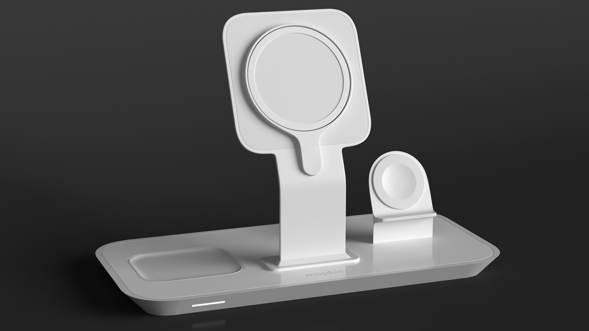 3D Mophie 3-in-1 Stand For MagSafe Charger Model - TurboSquid 2203987