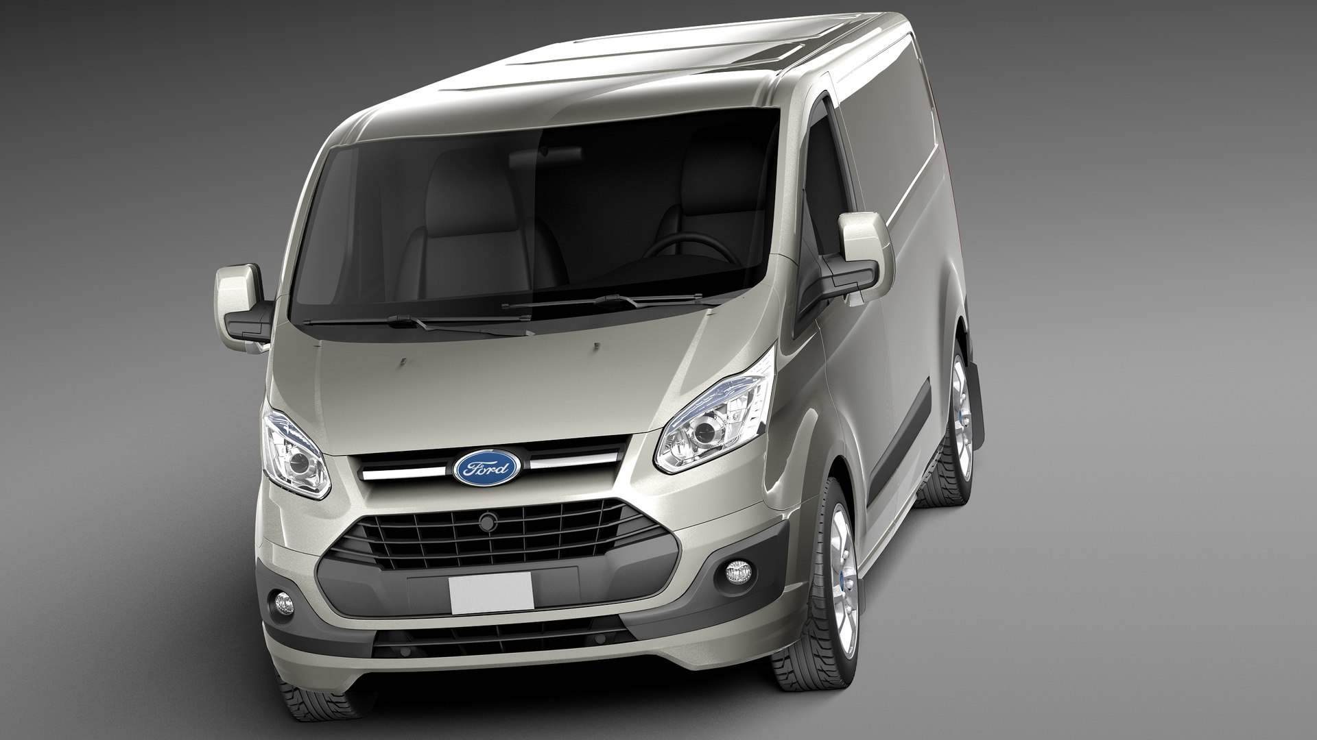 3d Transit 2013 Van Model