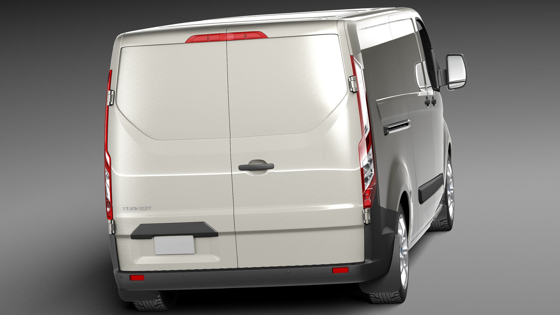 3d Transit 2013 Van Model
