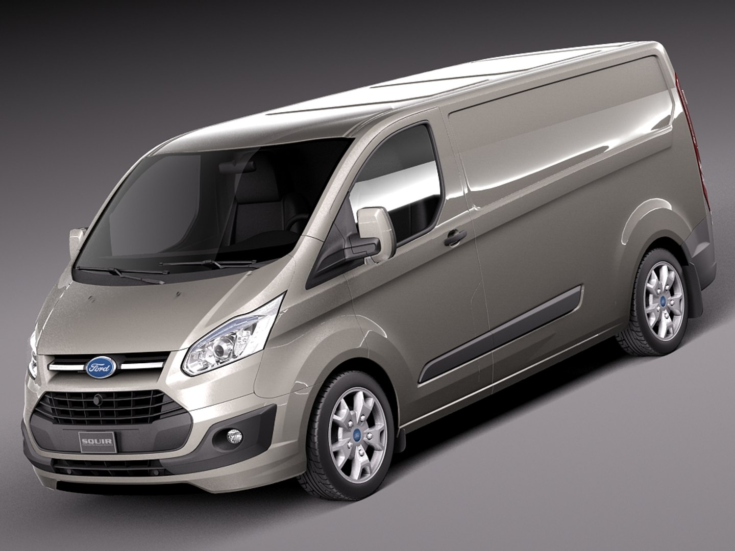 3d Transit 2013 Van Model