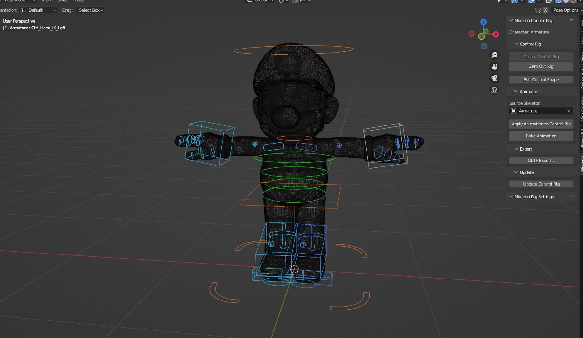 3D Model MARIO RIGGED CONTROL RIG SUPER MARIO BROS MOVIE - TurboSquid ...