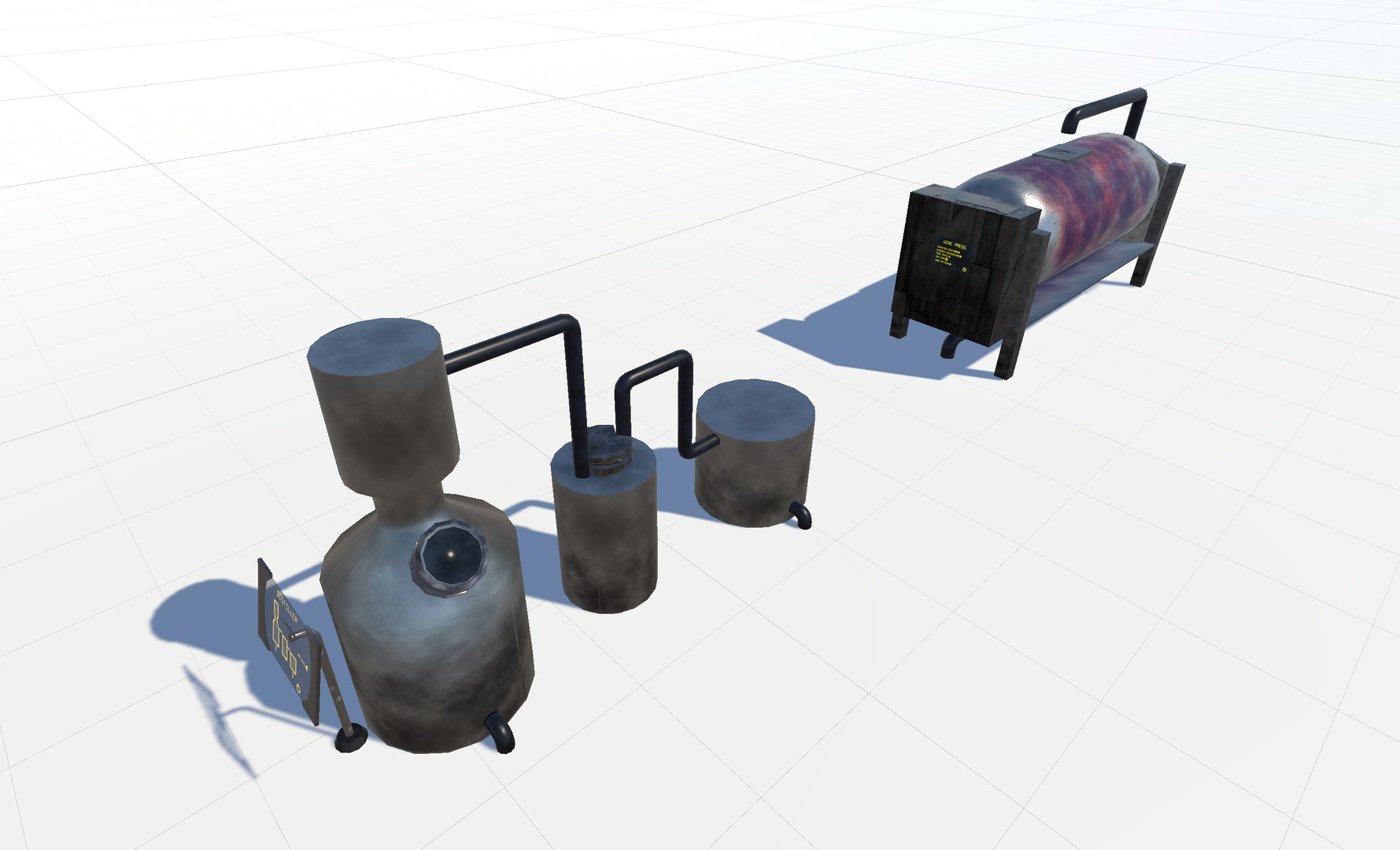 Winery And Distillery Equipment 3D Model - TurboSquid 2135798