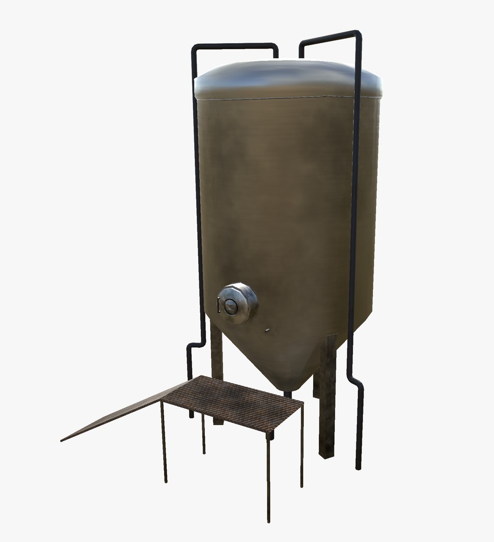 Winery And Distillery Equipment 3D Model - TurboSquid 2135798