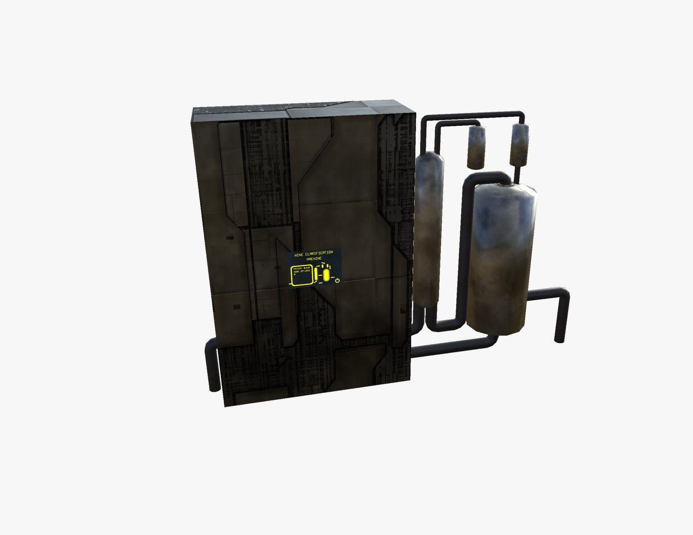 Winery And Distillery Equipment 3D Model - TurboSquid 2135798