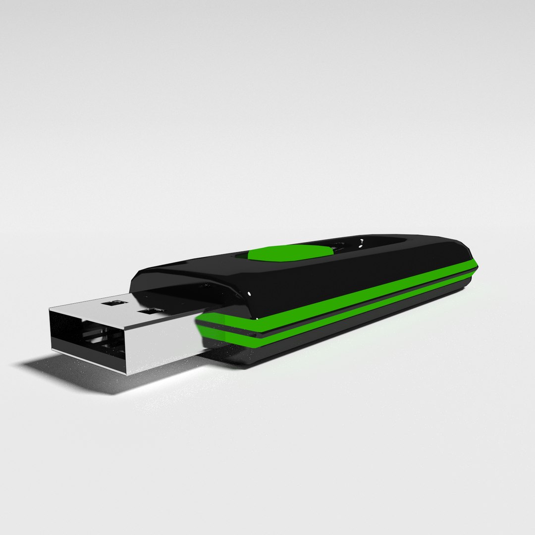 3d Model Flash Drive