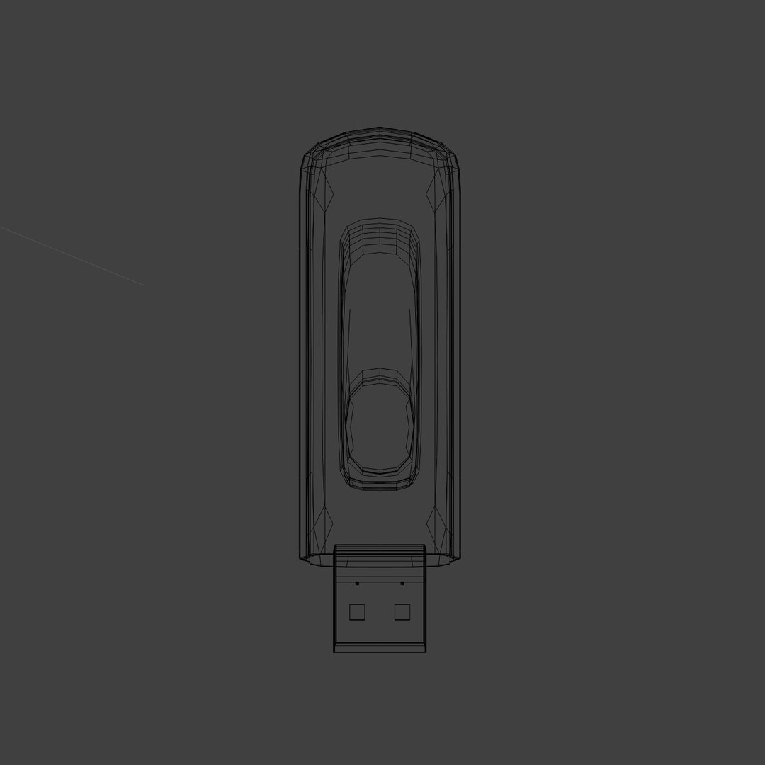 3d Model Flash Drive