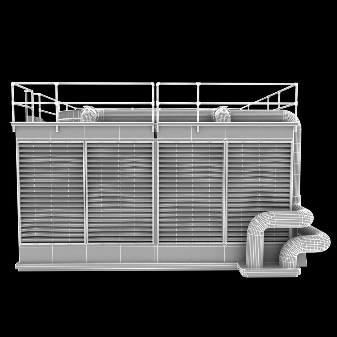 3d Large Commercial Ac Unit