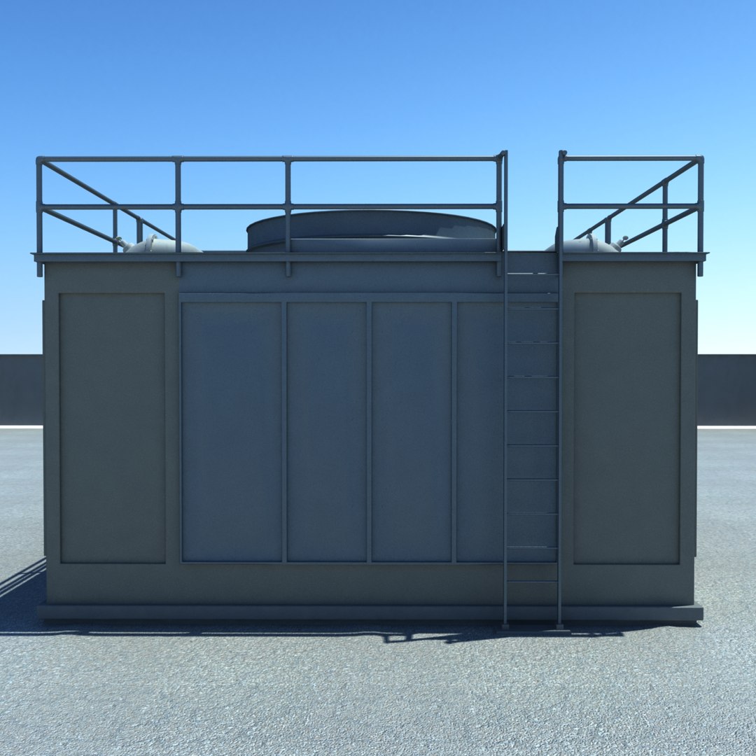 3d Large Commercial Ac Unit
